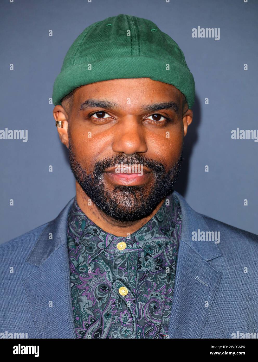 Los Angeles, USA. 30th Jan, 2024. Carl Clemons Hopkins arrives at Curb ...