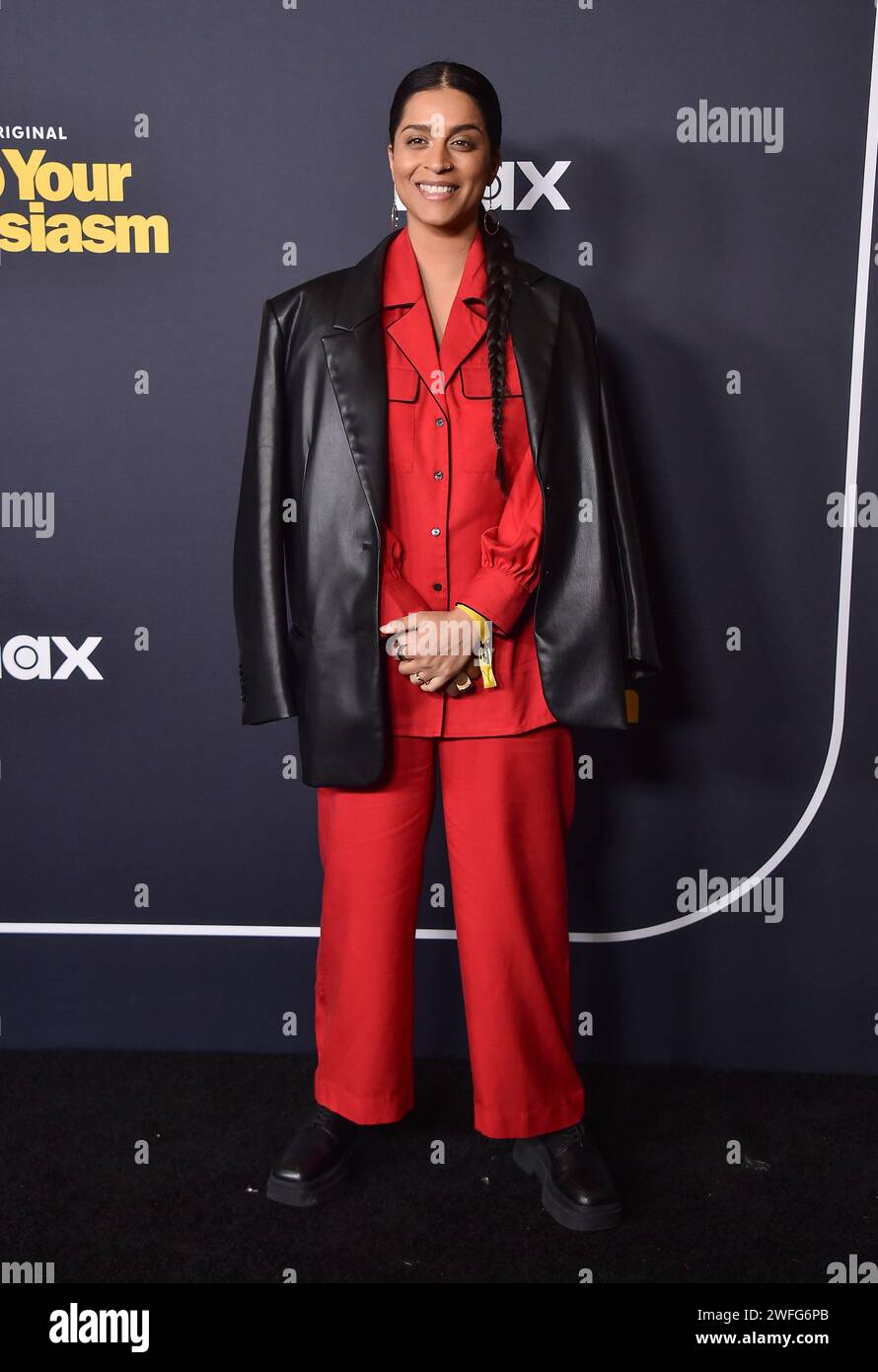 West Hollywood, USA. 30th Jan, 2024. Lilly Singh arriving to HBO's ...