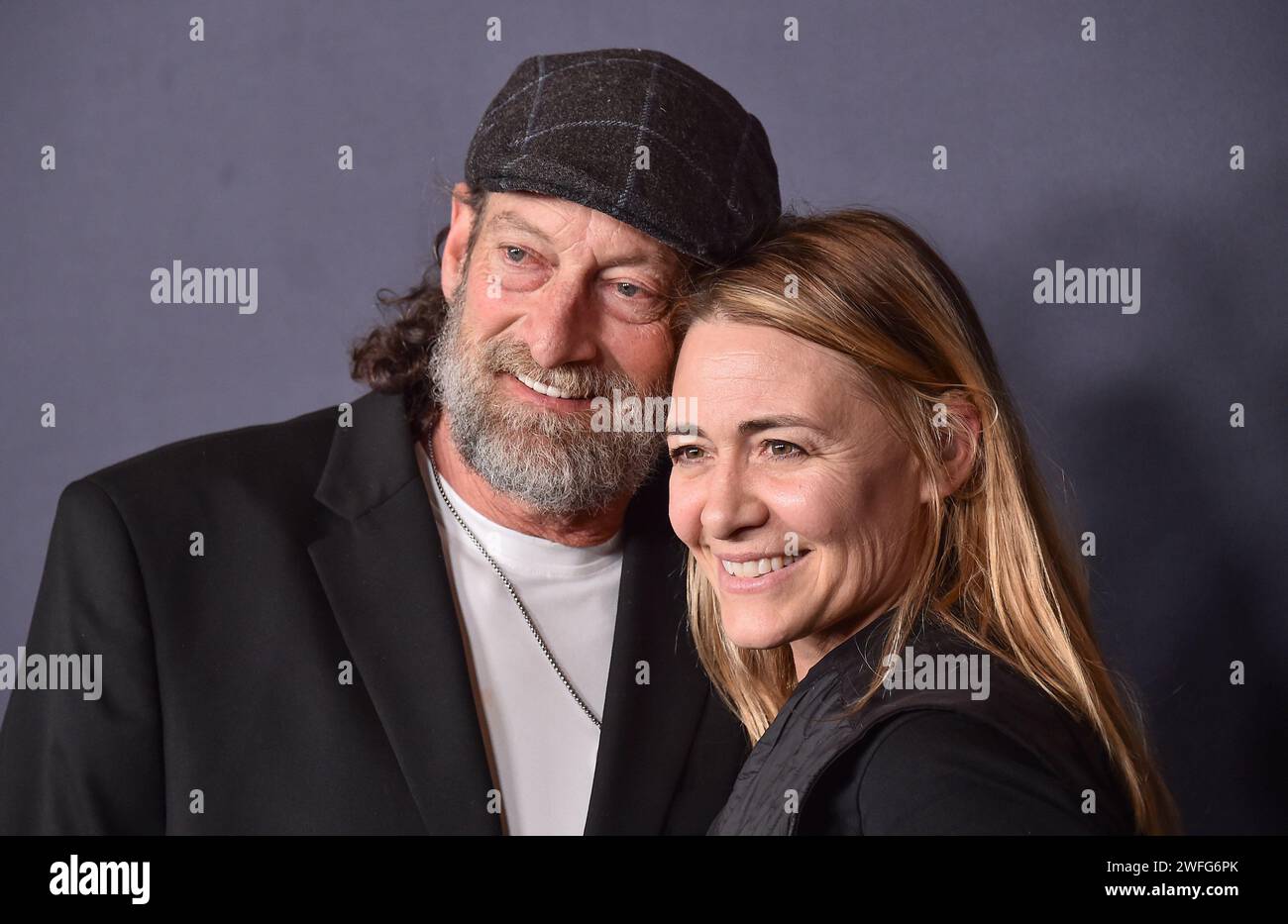 West Hollywood, USA. 30th Jan, 2024. Troy Kotsur and Deanne Bray ...