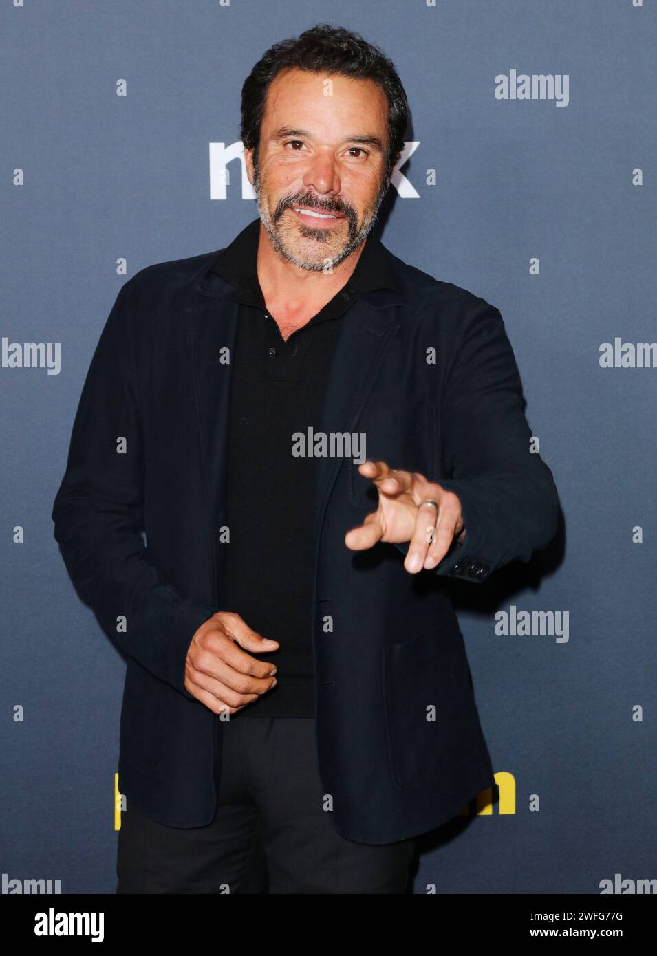Los Angeles, USA. 30th Jan, 2024. Michael Irby arrives at Curb Your ...
