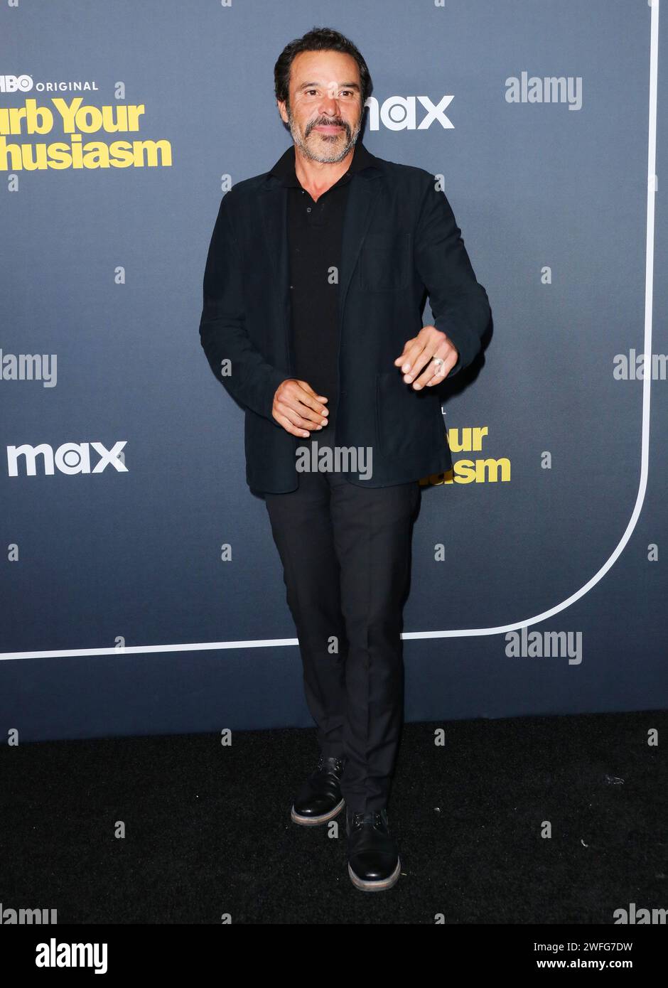 Los Angeles, USA. 30th Jan, 2024. Michael Irby arrives at Curb Your ...