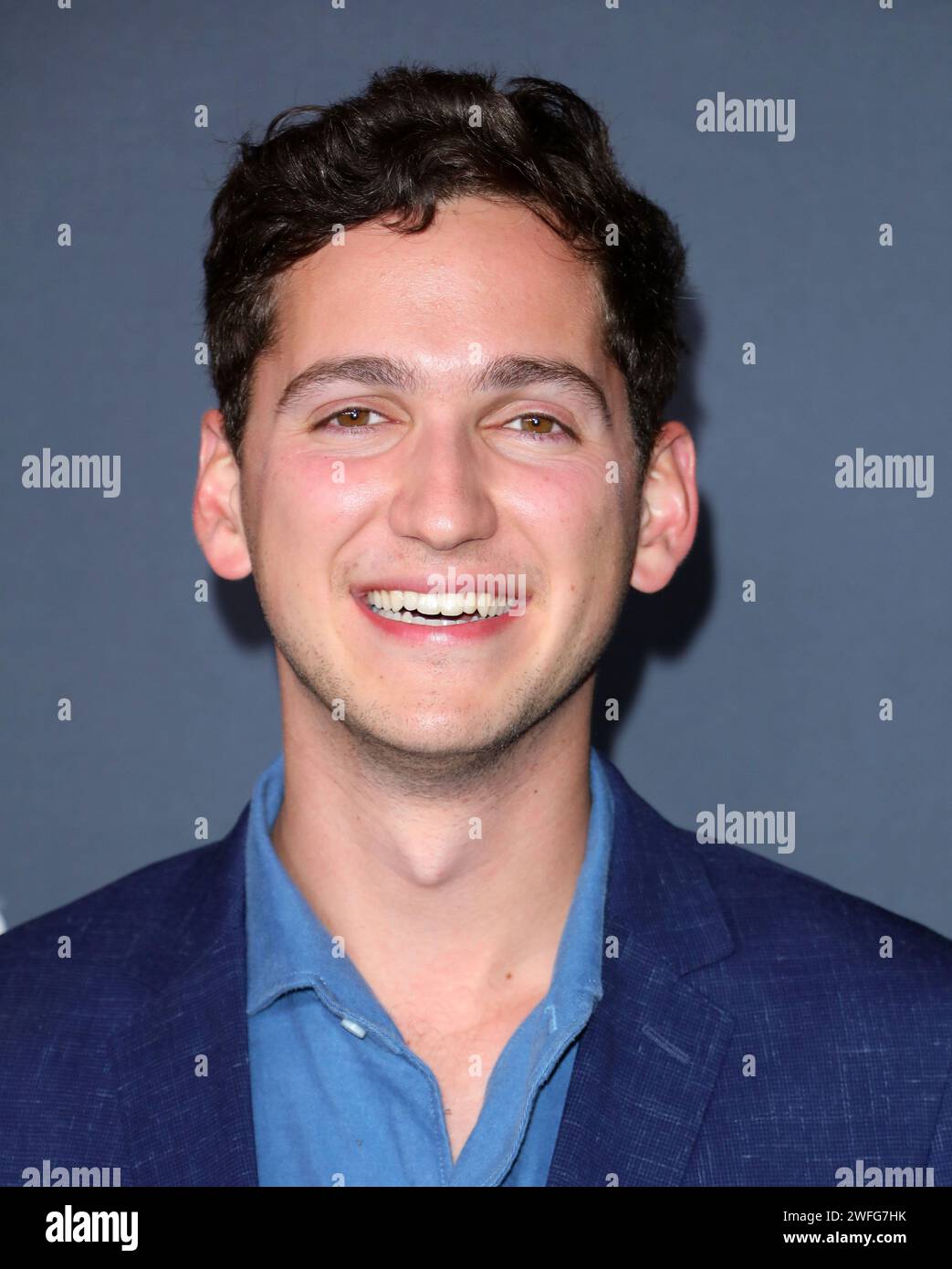 Los Angeles, USA. 30th Jan, 2024. Matt Friend arrives at Curb Your ...