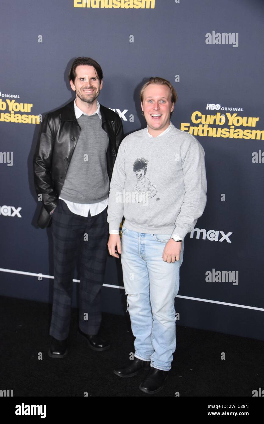 Los Angeles, California, USA 30th January 2024 (L-R) Actor Gordon ...