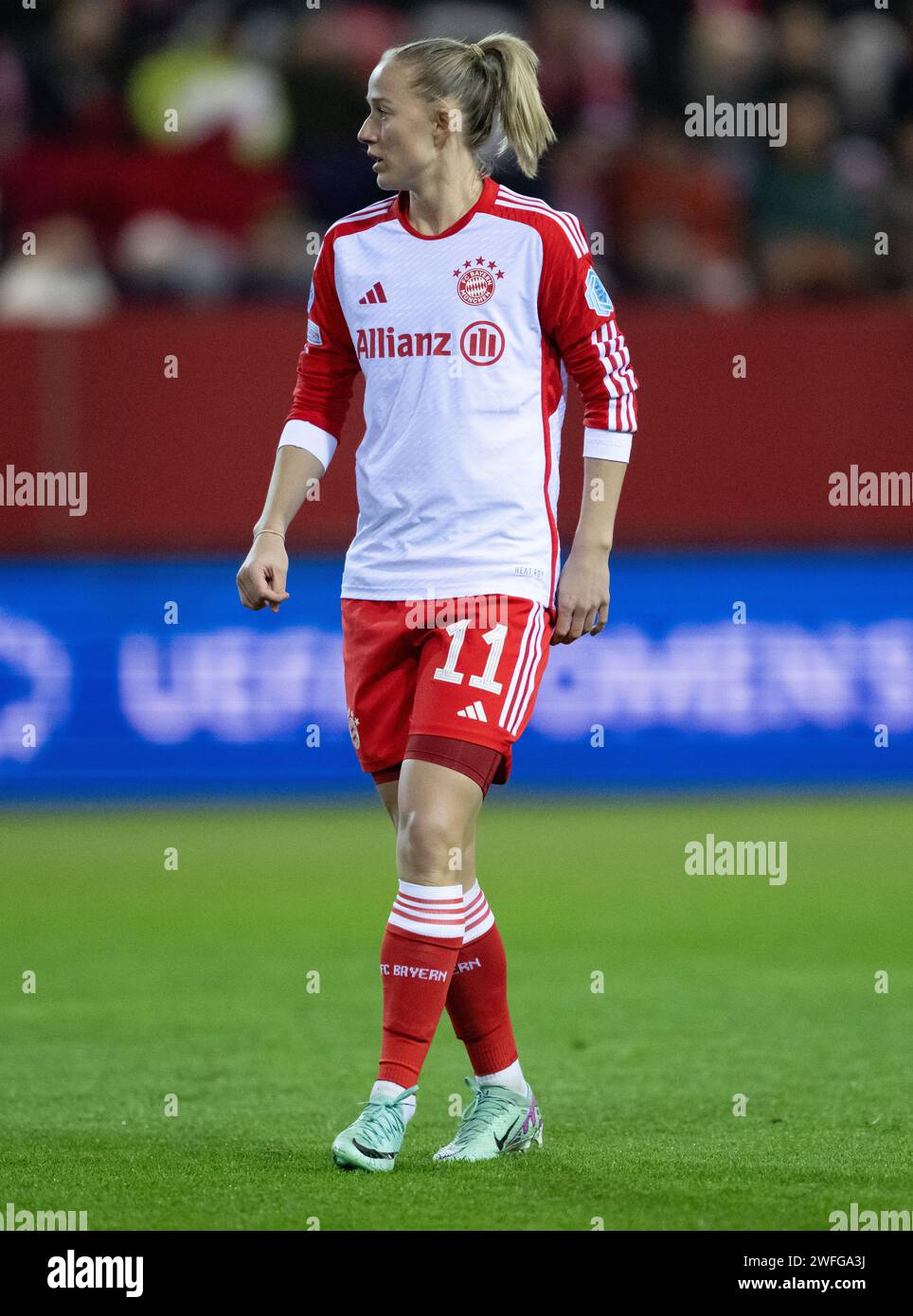 Munich, Germany. 30th Jan, 2024. Soccer, Women: Champions League ...