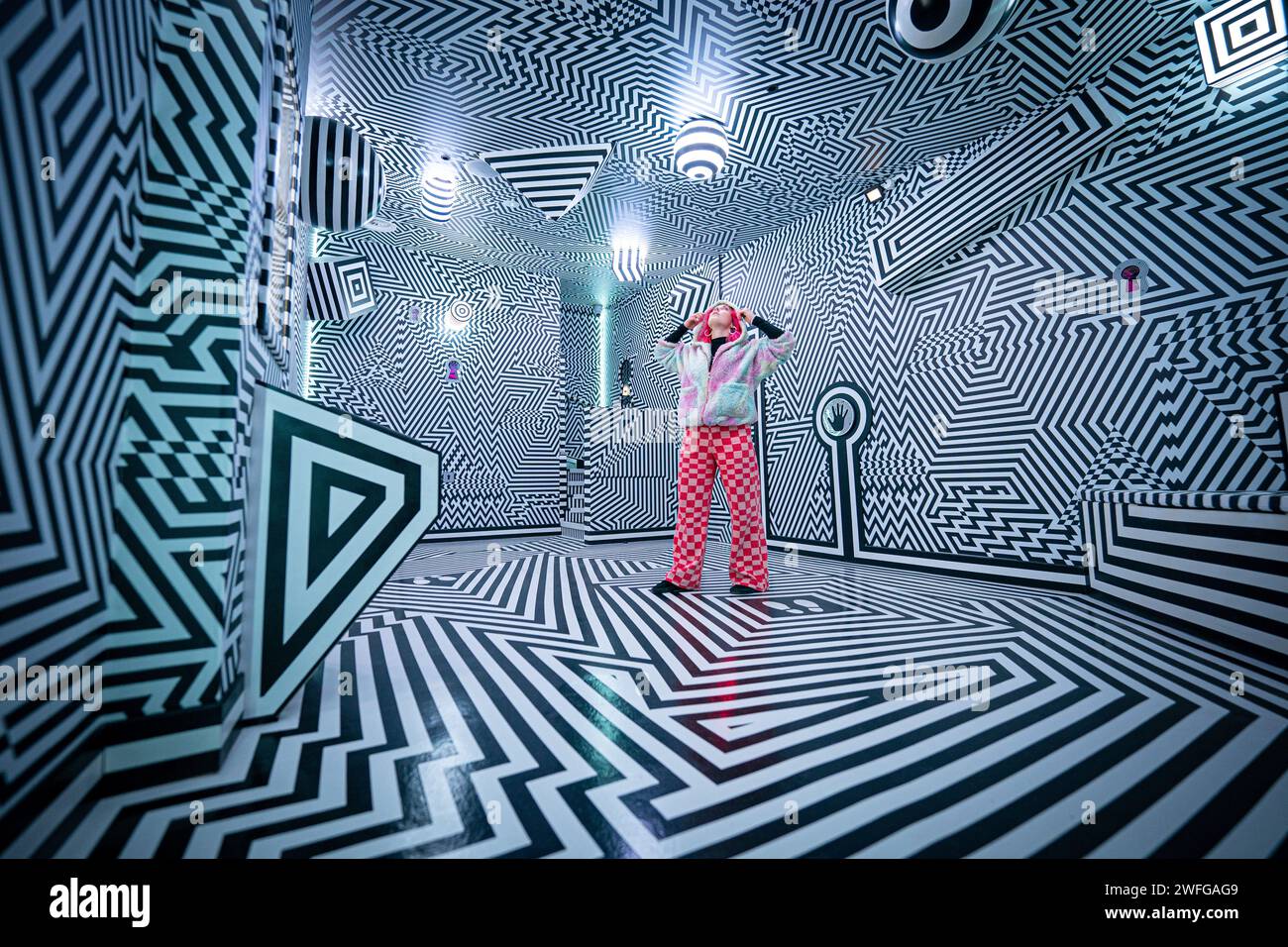 Final inspections carried out in one of the latest art installation ...