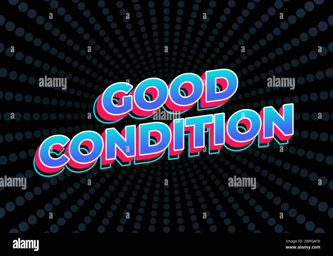 Good condition. Text effect design in 3D look with gradient purple ...