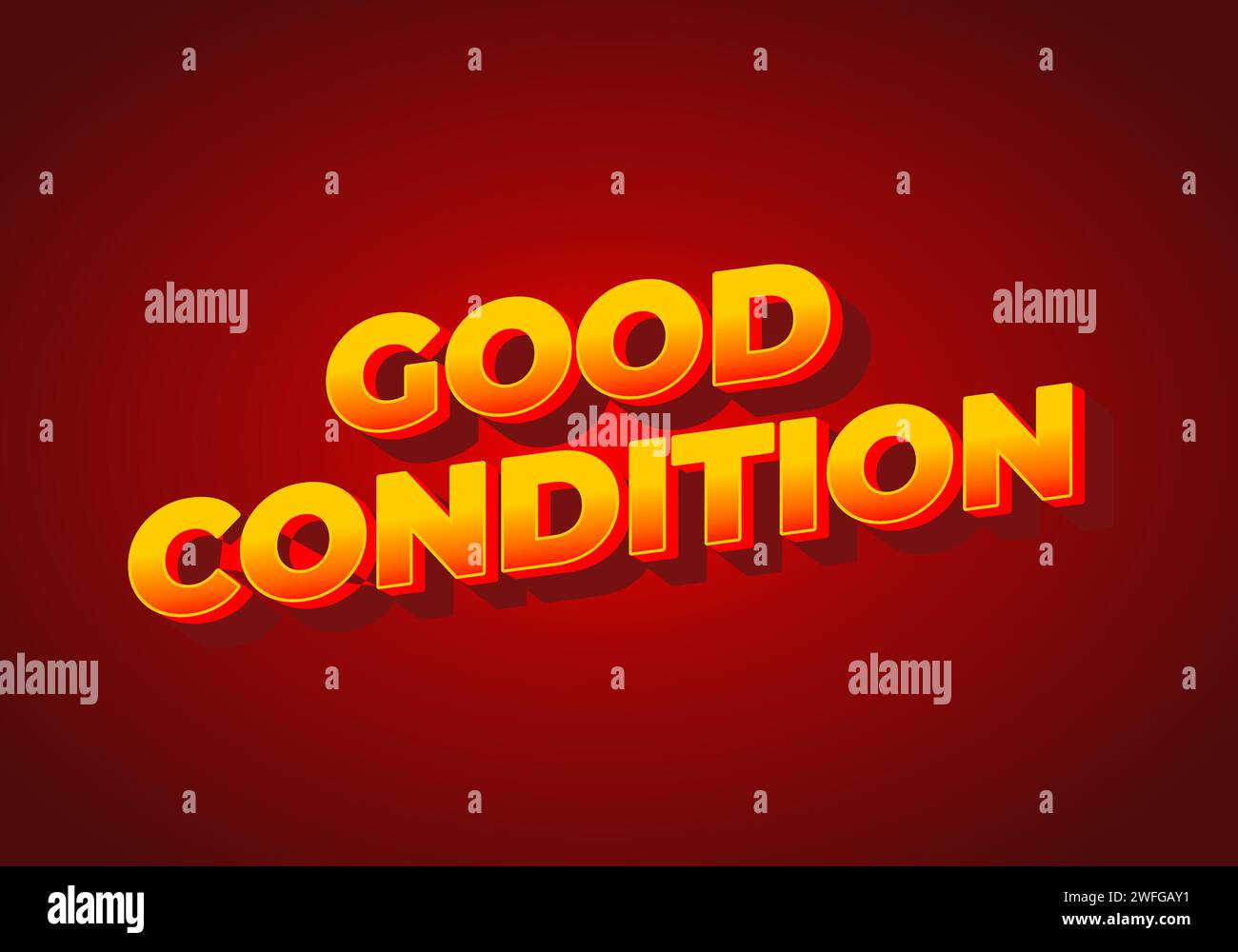 Good condition. Text effect design in 3D look with gradient purple ...