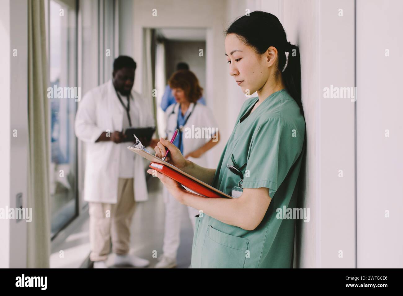 Indian hospital corridor hi-res stock photography and images - Alamy