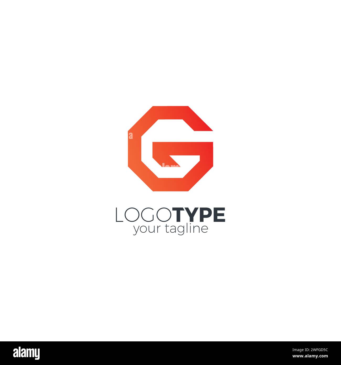 G Logo Symbol. Letter G Initial Vector Stock Vector Image & Art - Alamy