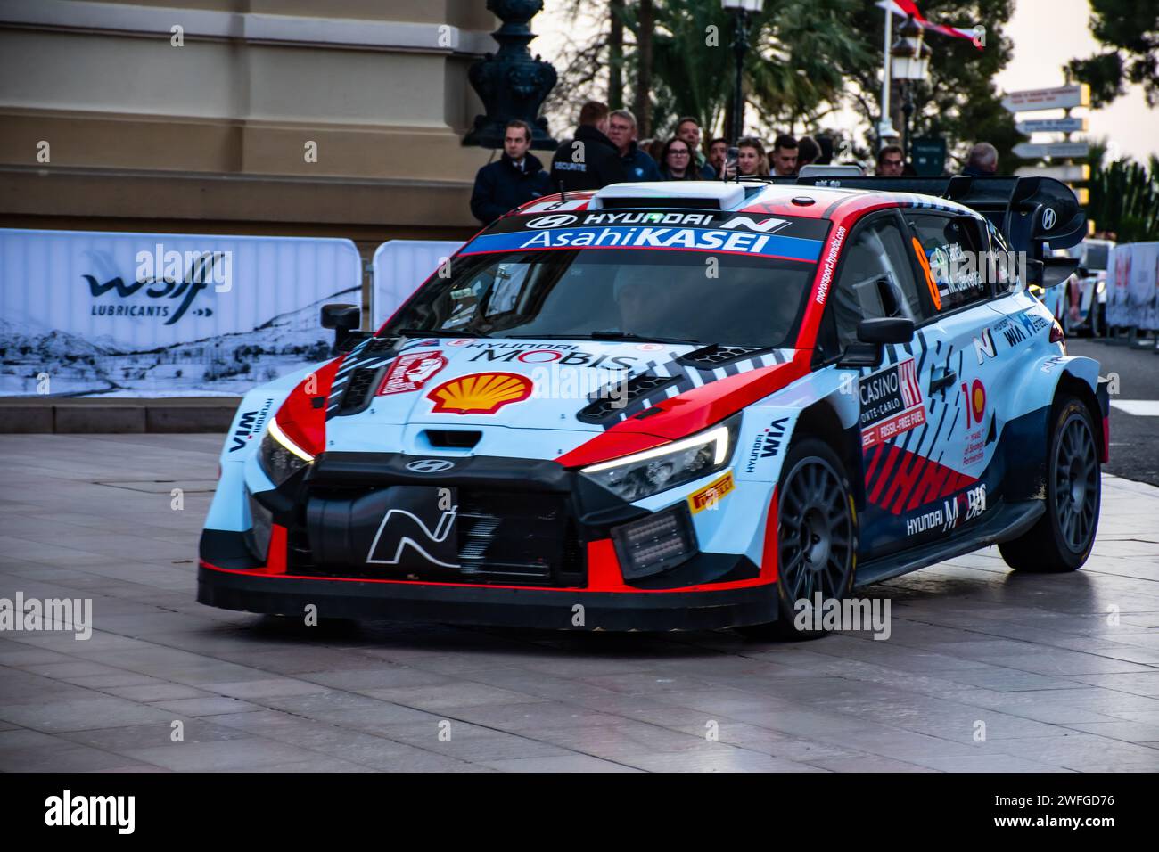 Rallye monte carlo 2024 rally wrc hi-res stock photography and images - Alamy