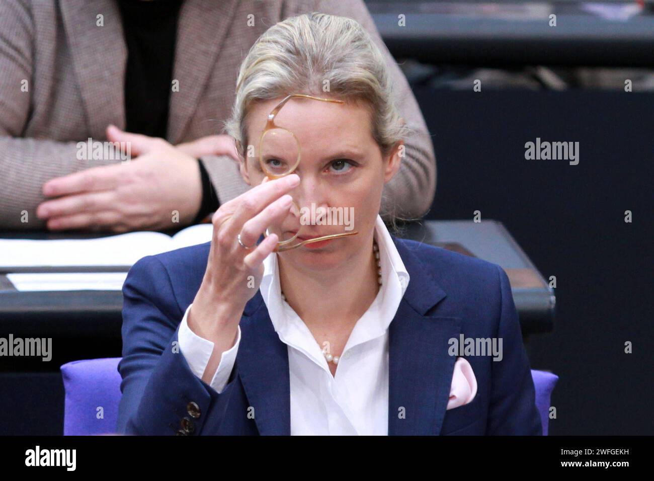 Berlin, Deutschland, 30.01.2024: Deutscher Bundestag: Haushaltswoche ...