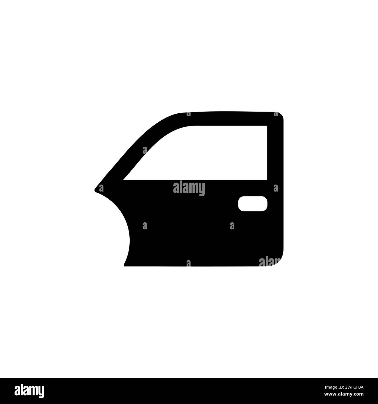 Car door handle on Cut Out Stock Images & Pictures - Alamy