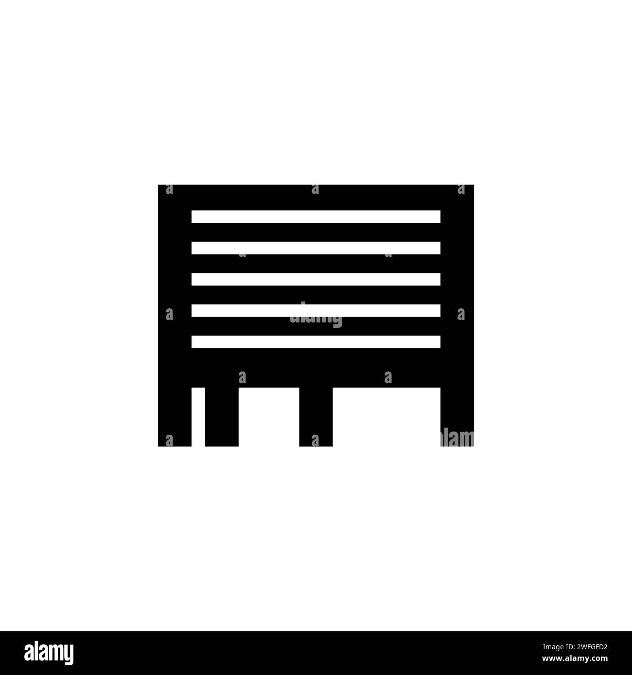 Tear Off Paper Advertisement Flat Vector Icon Simple Solid Symbol