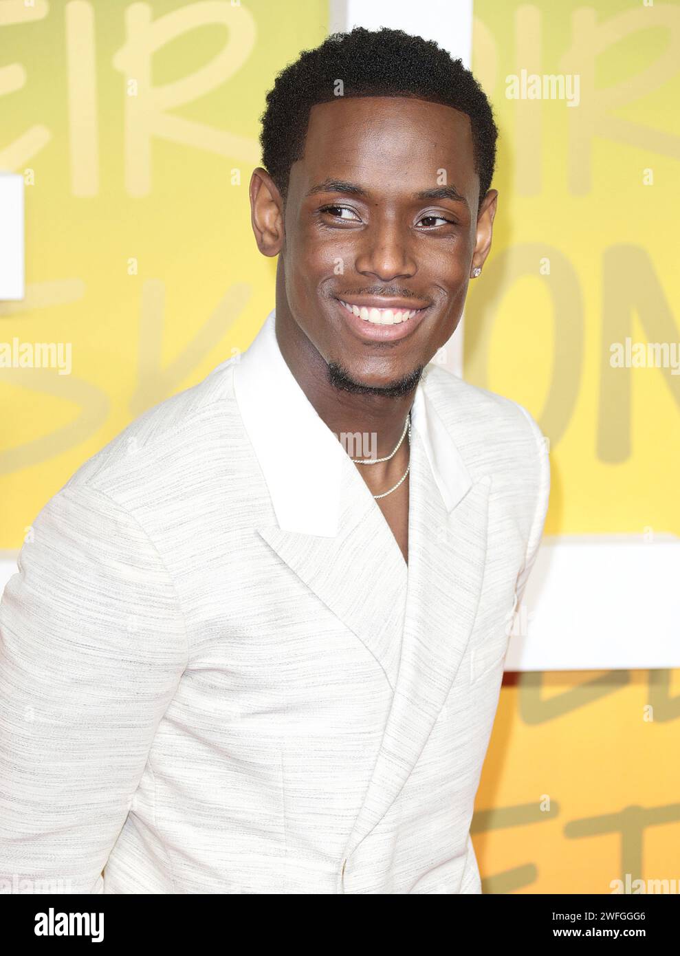 Jan 30, 2024 - London, England, UK - Micheal Ward attending Bob Marley ...