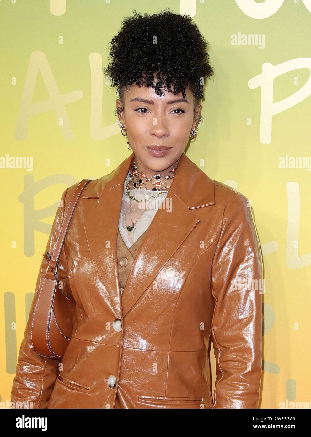 Jan 30, 2024 - London, England, UK - Yasmin Evans attending Bob Marley ...