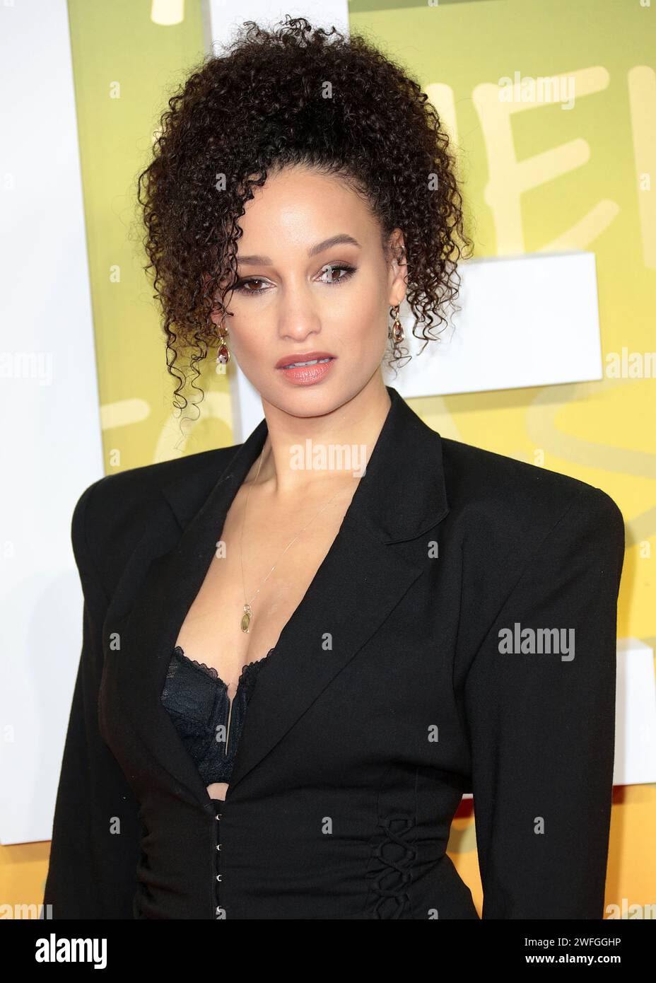 Jan 30, 2024 - London, England, UK - Elarica Johnson attending Bob ...