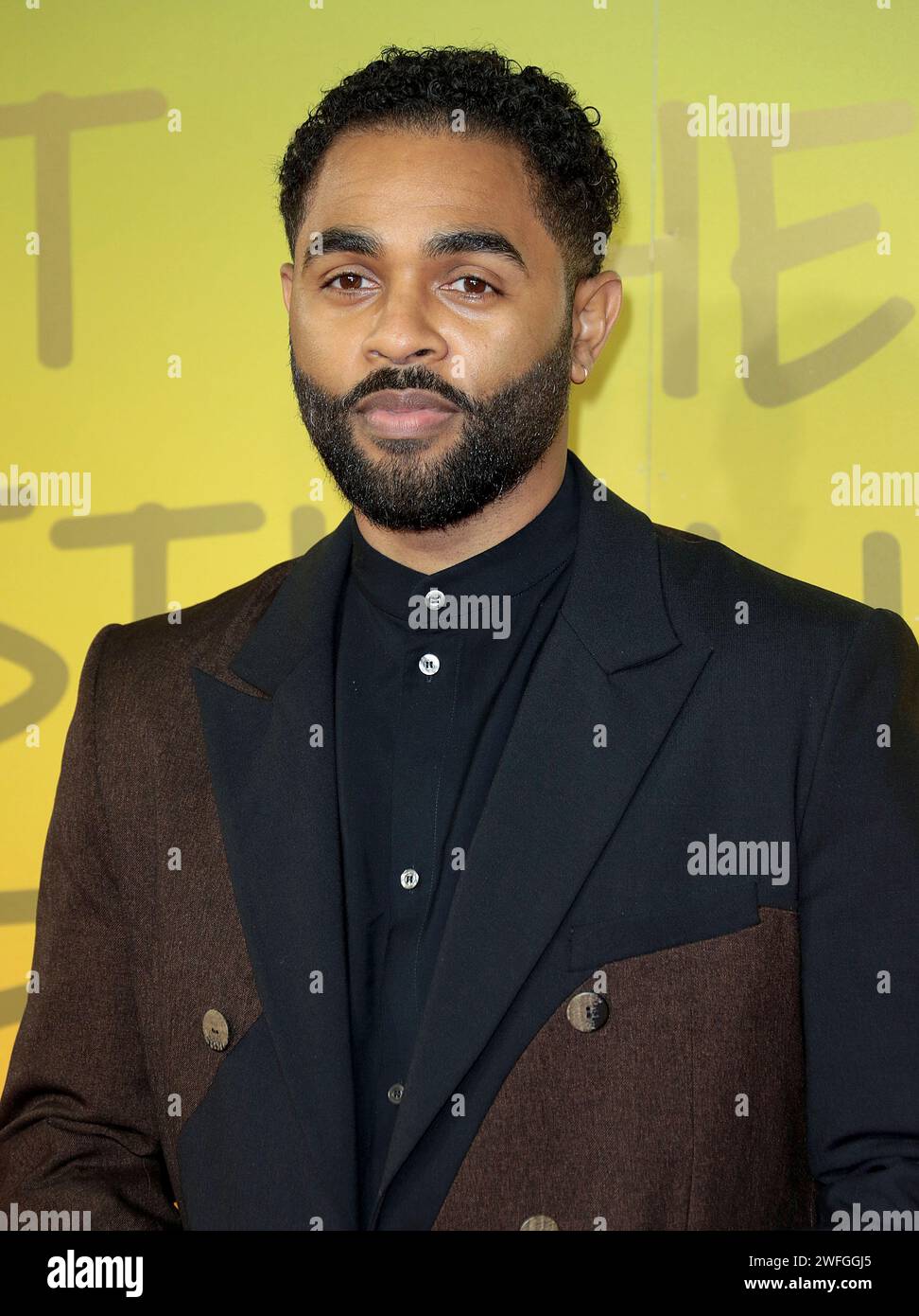 Jan 30, 2024 - London, England, UK - Anthony Welsh attending Bob Marley ...