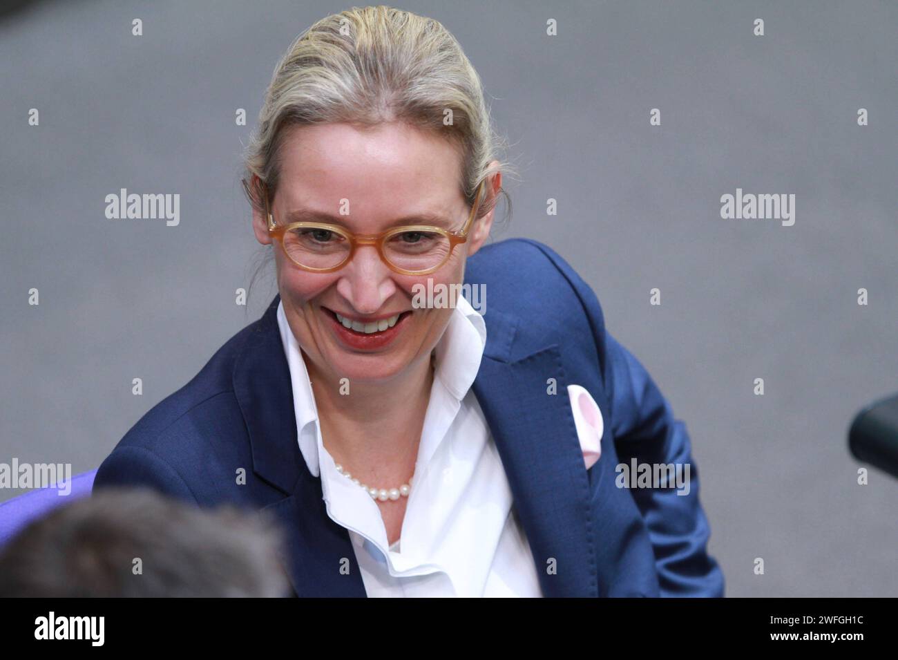 Berlin, Deutschland, 30.01.2024: Deutscher Bundestag: Haushaltswoche ...