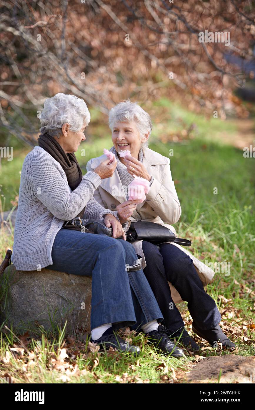 Smiling family bonding candy hi-res stock photography and images - Alamy