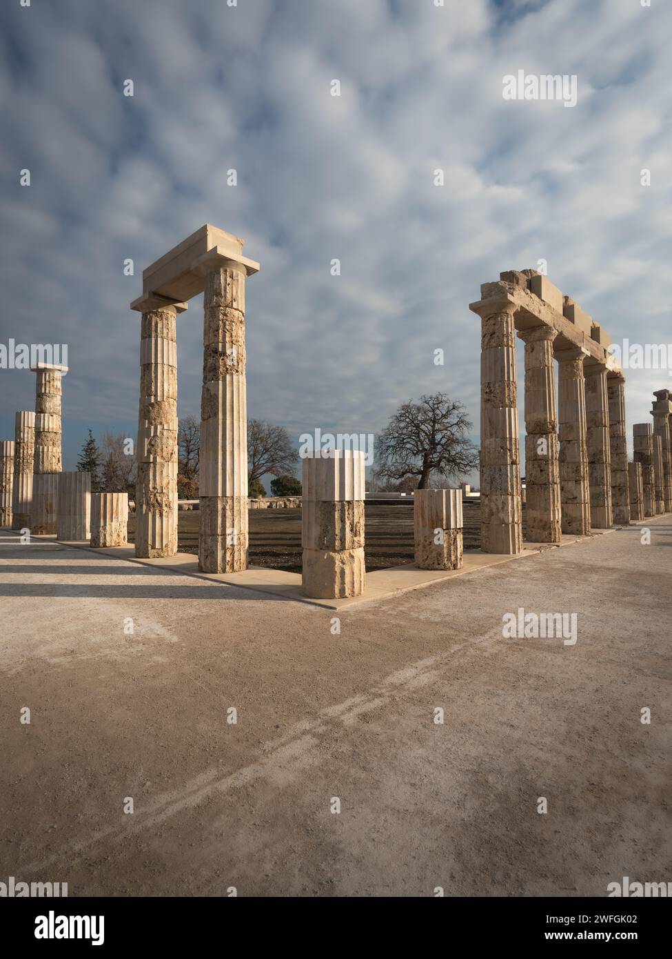 Aigai palace hi-res stock photography and images - Alamy