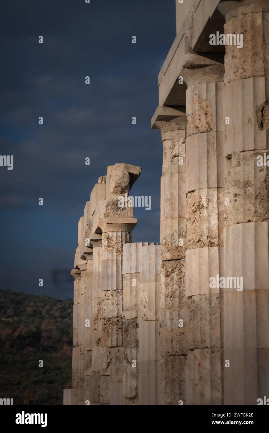 Palace of Aigai Stock Photo - Alamy