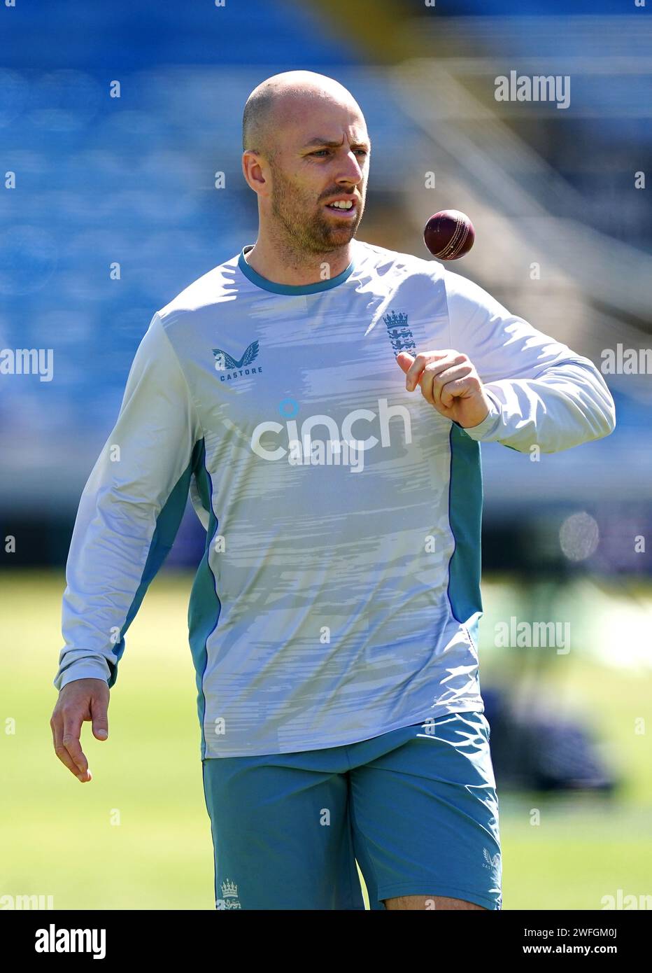 File photo dated 22-06-2022 of Jack Leach, who looks increasingly ...