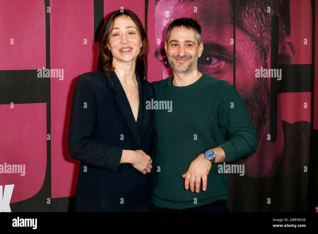 Aenne Schwarz und Denis Moschitto bei der Premiere des Kinofilms Schock ...