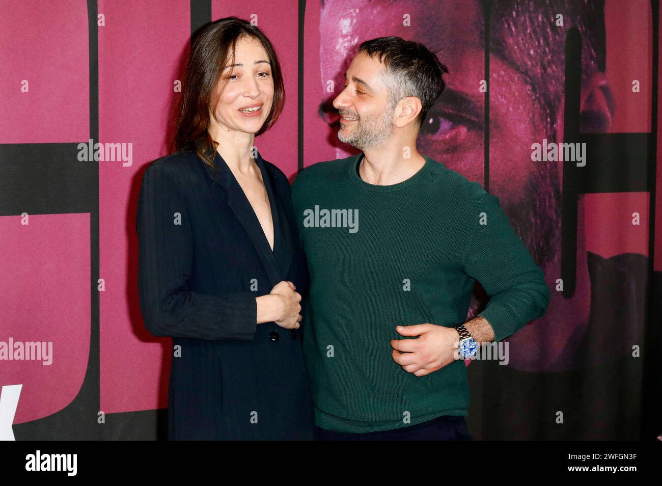 Aenne Schwarz und Denis Moschitto bei der Premiere des Kinofilms Schock ...