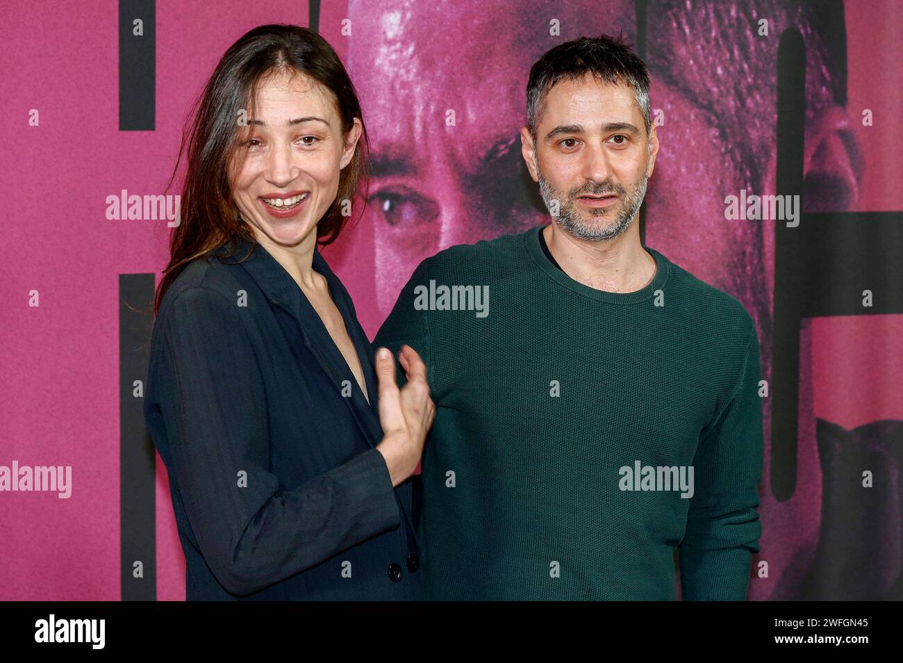 Aenne Schwarz und Denis Moschitto bei der Premiere des Kinofilms Schock ...