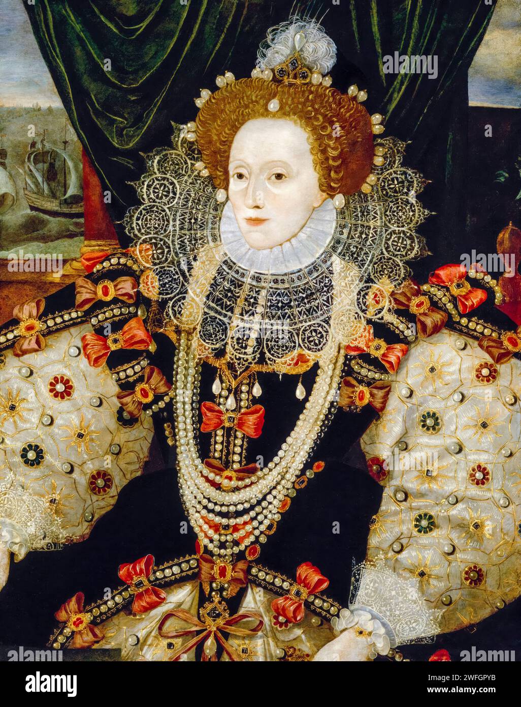 Elizabeth I of England (1533-1603), Queen of England and Ireland (1558-1603), The Armada ...