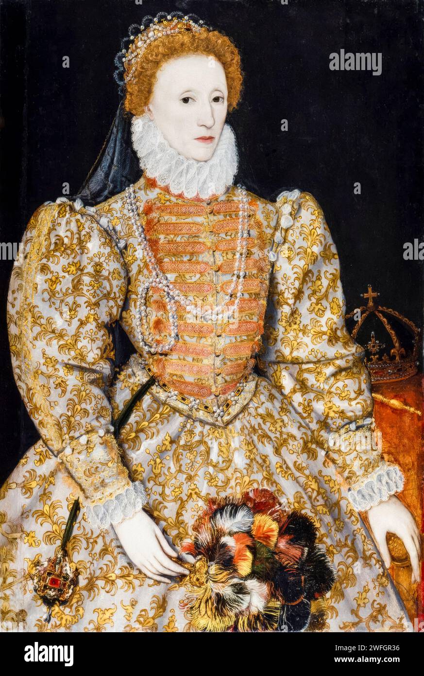 Elizabeth I of England (1533-1603), Queen of England and Ireland (1558 ...