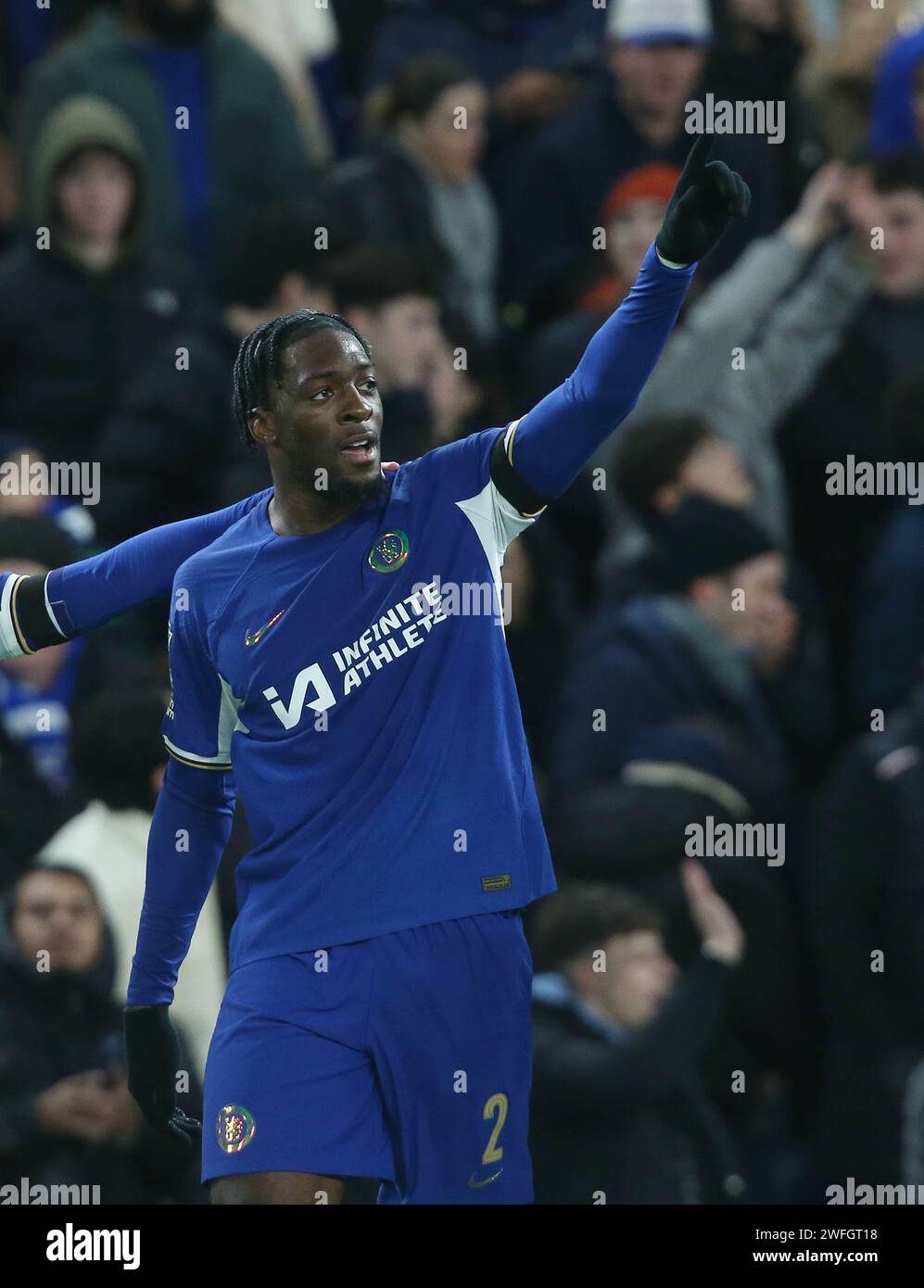 GOAL 3-0, Axel Disasi of Chelsea goal celebration. - Chelsea v ...