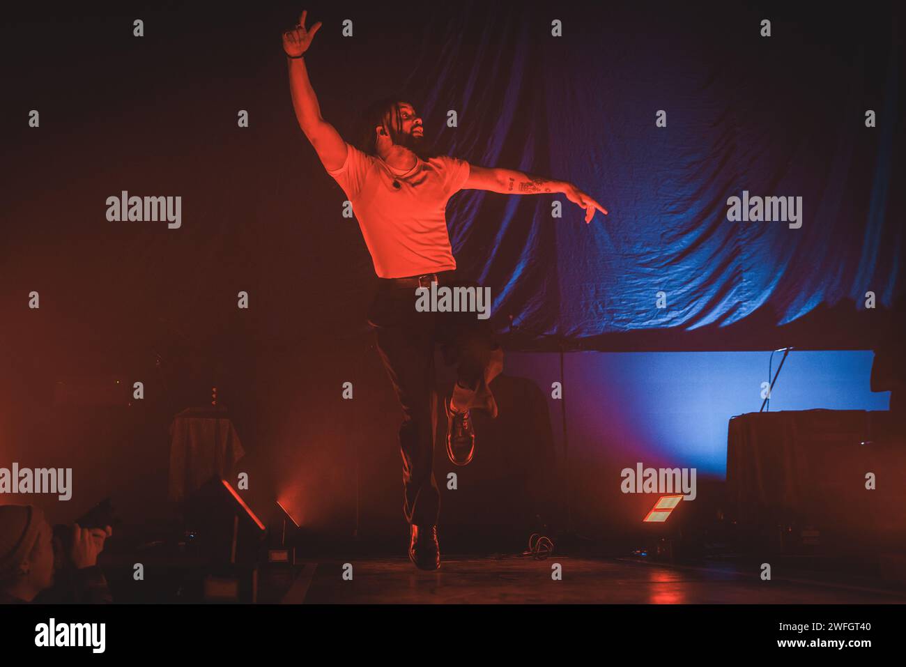 Copenhagen, Denmark. 29th, January 2024. The English heavy metal band ...