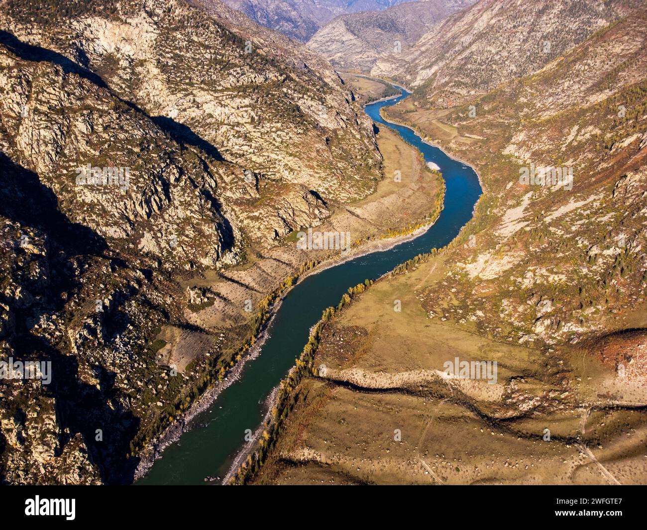 Shot river view water drone hi-res stock photography and images - Alamy