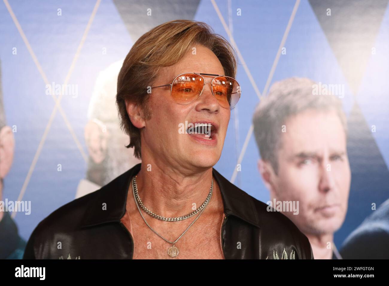 Sydney, Australia. 31st January 2024. Richard Reid attends the Sydney ...