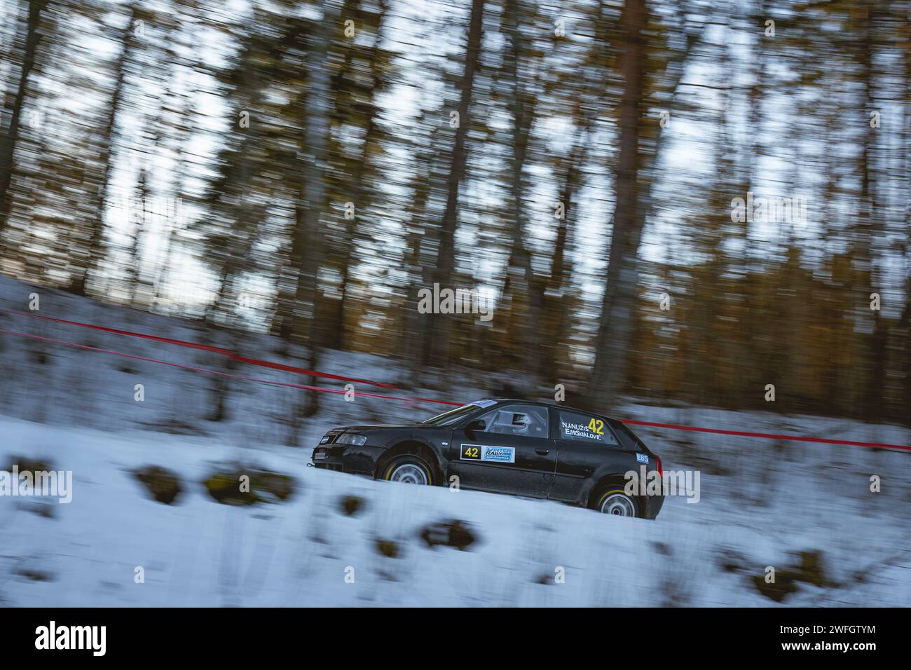 Winter rally aukstaitija 2024 hi-res stock photography and images - Alamy