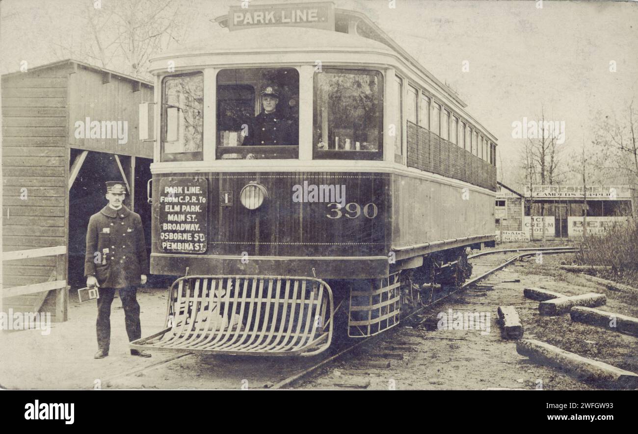 Streetcar conductor hi-res stock photography and images - Alamy