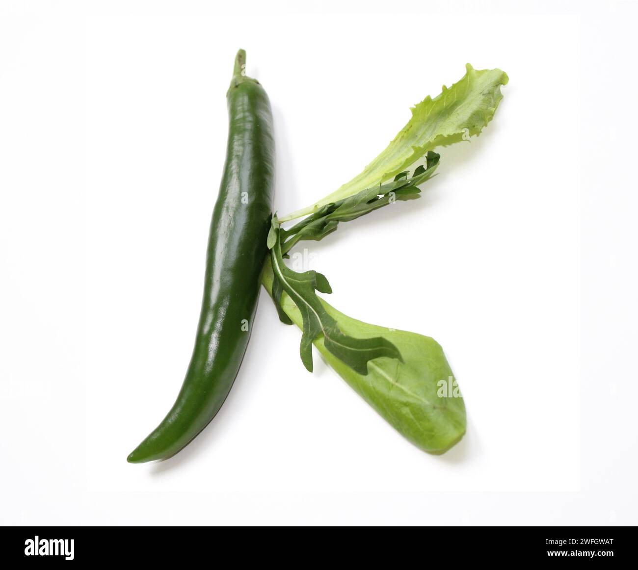 Greenery alphabet hi-res stock photography and images - Alamy