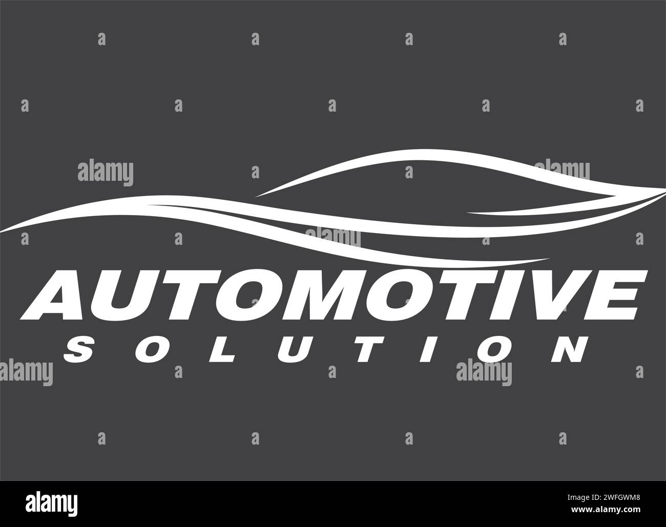 Car shop black silhouette hi-res stock photography and images - Alamy