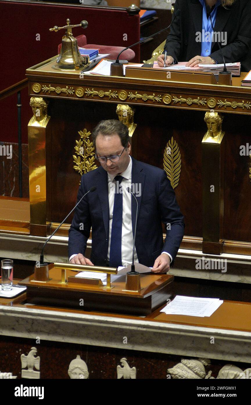 Sylvain Mailliard, President of the Renaissance parliamentary group ...