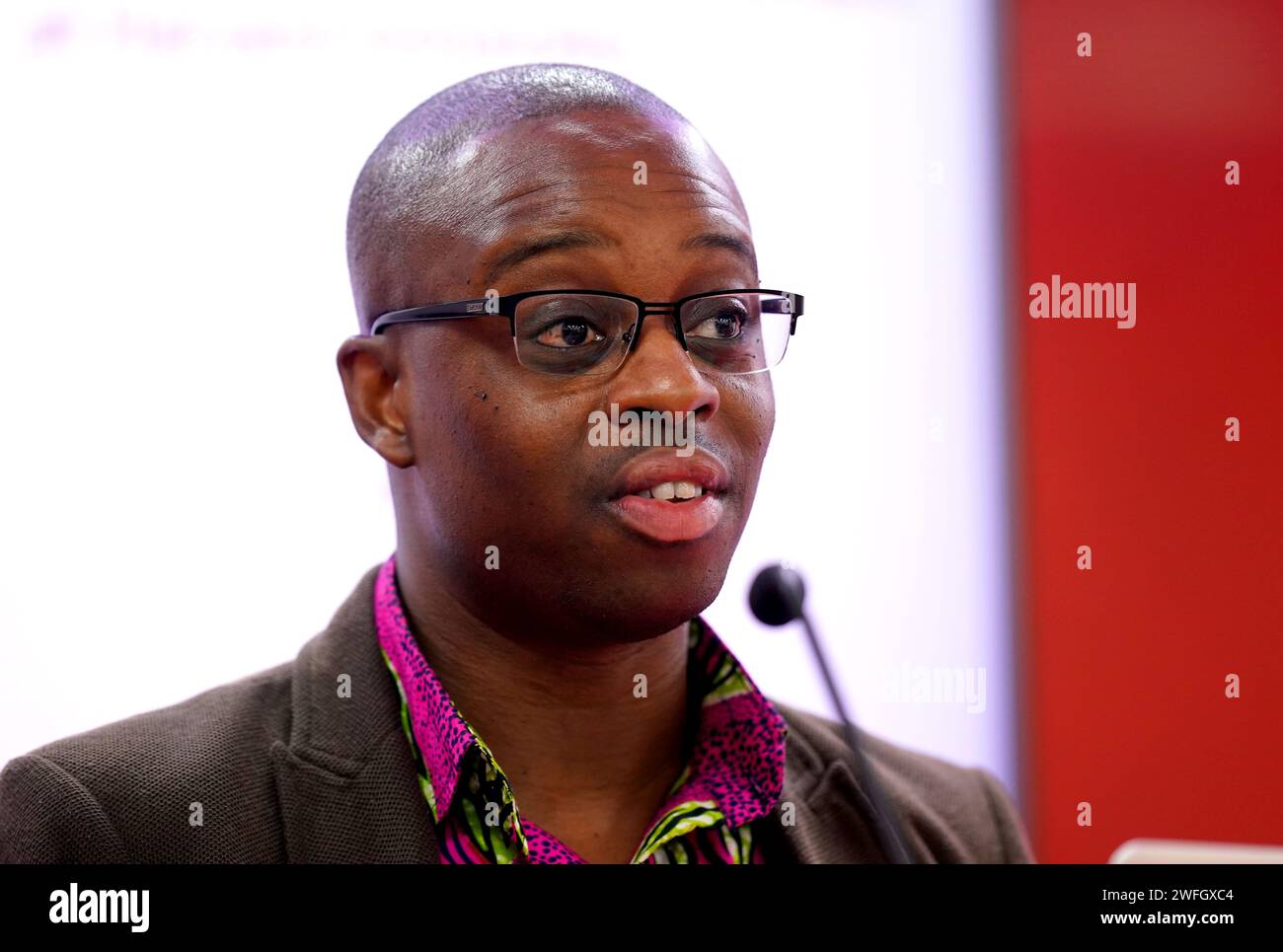 Dr. James Esson during the Racial and Gender Equity in European ...