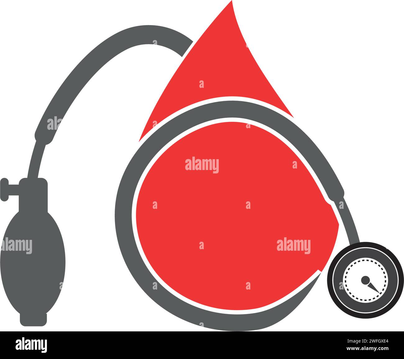 Blood drop donor vector illustration Stock Vector Image & Art - Alamy