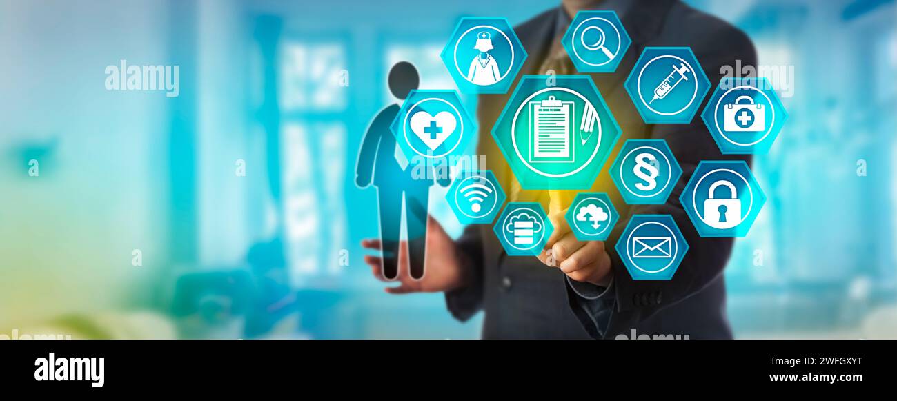 Hospital information system hi-res stock photography and images - Alamy