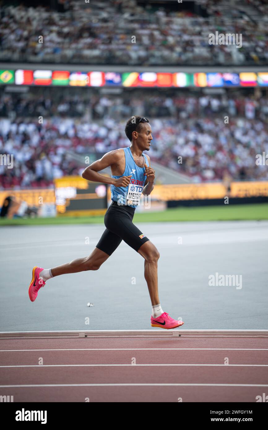 Merhawi MEBRAHTU participating in the 10.000 m at the World Athletics ...