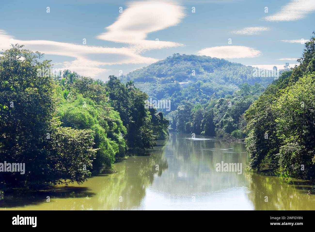This river flows from the Central plateau in Sri Lanka. The floodplain ...