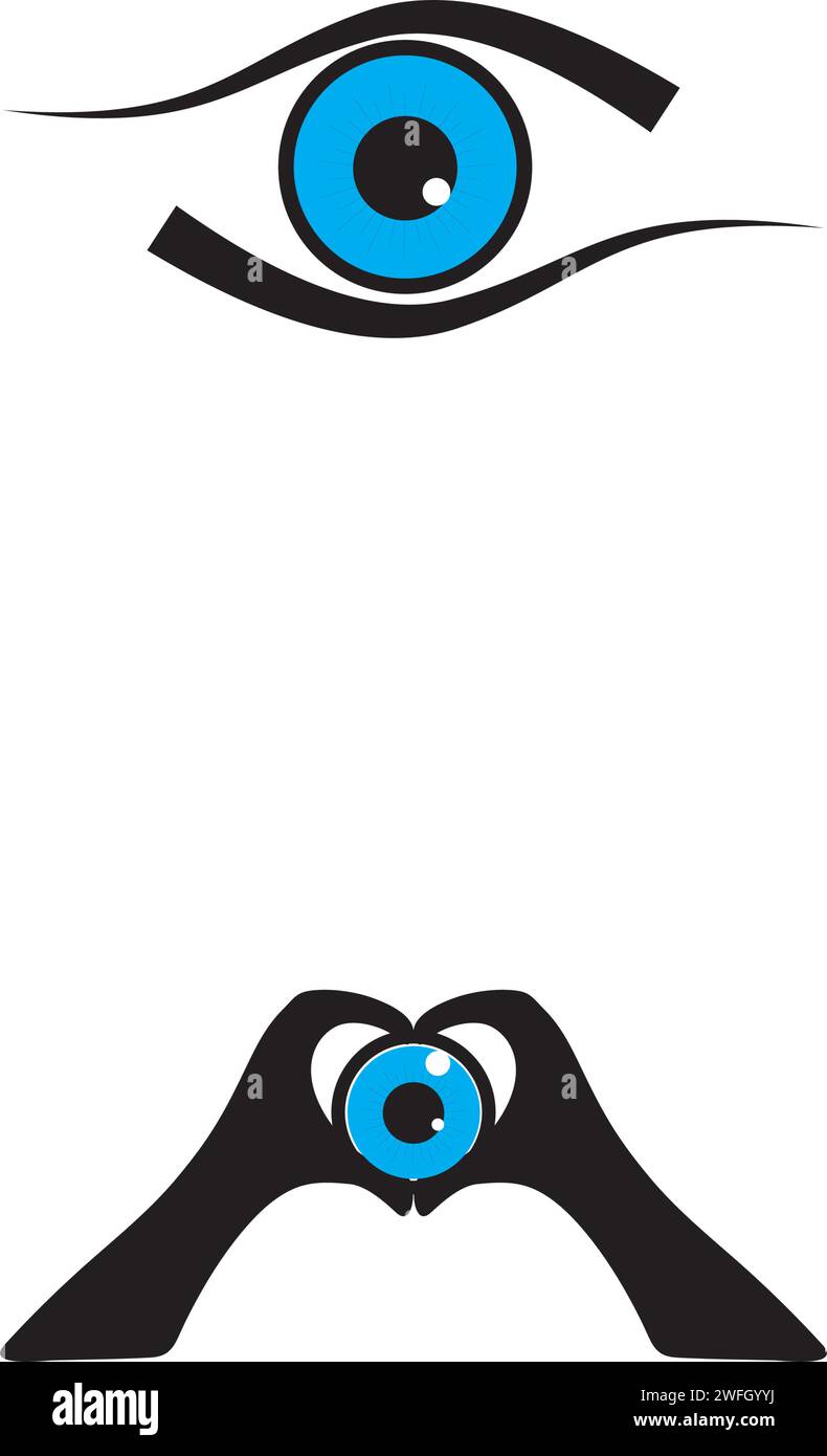 Eye health logo Stock Vector Images - Alamy