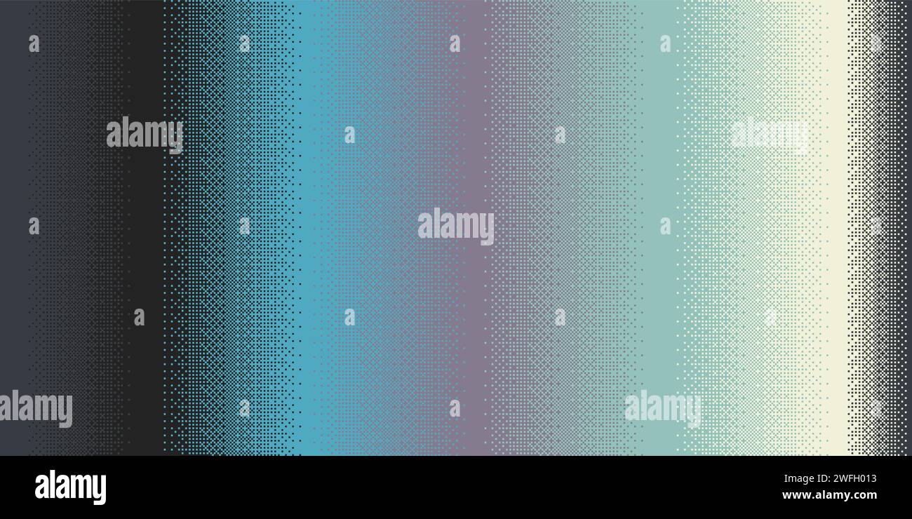 Pastel colors gradient seamless background in pixel art style. 8-bit ...