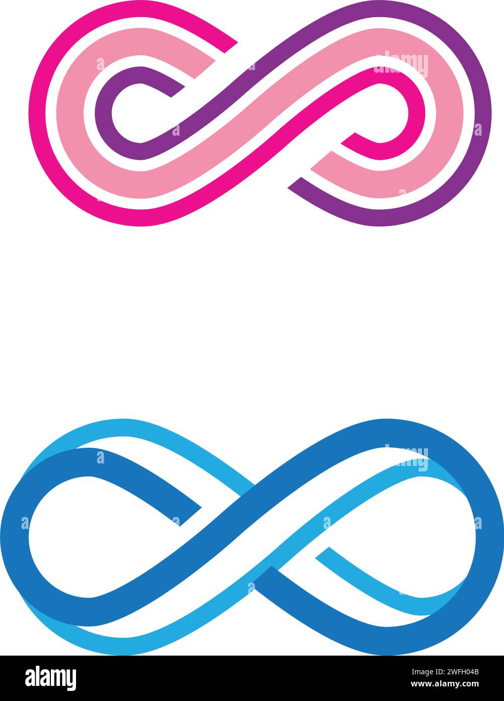 Endless logo Stock Vector Images - Alamy