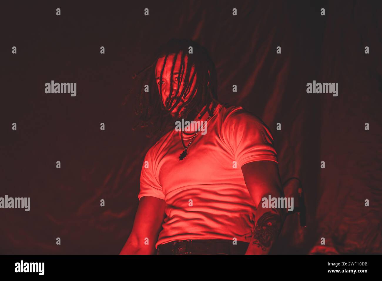 Copenhagen, Denmark. 29th, January 2024. The English heavy metal band ...