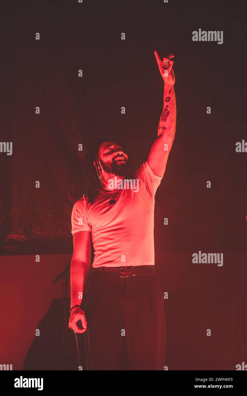 Copenhagen, Denmark. 29th, January 2024. The English heavy metal band ...